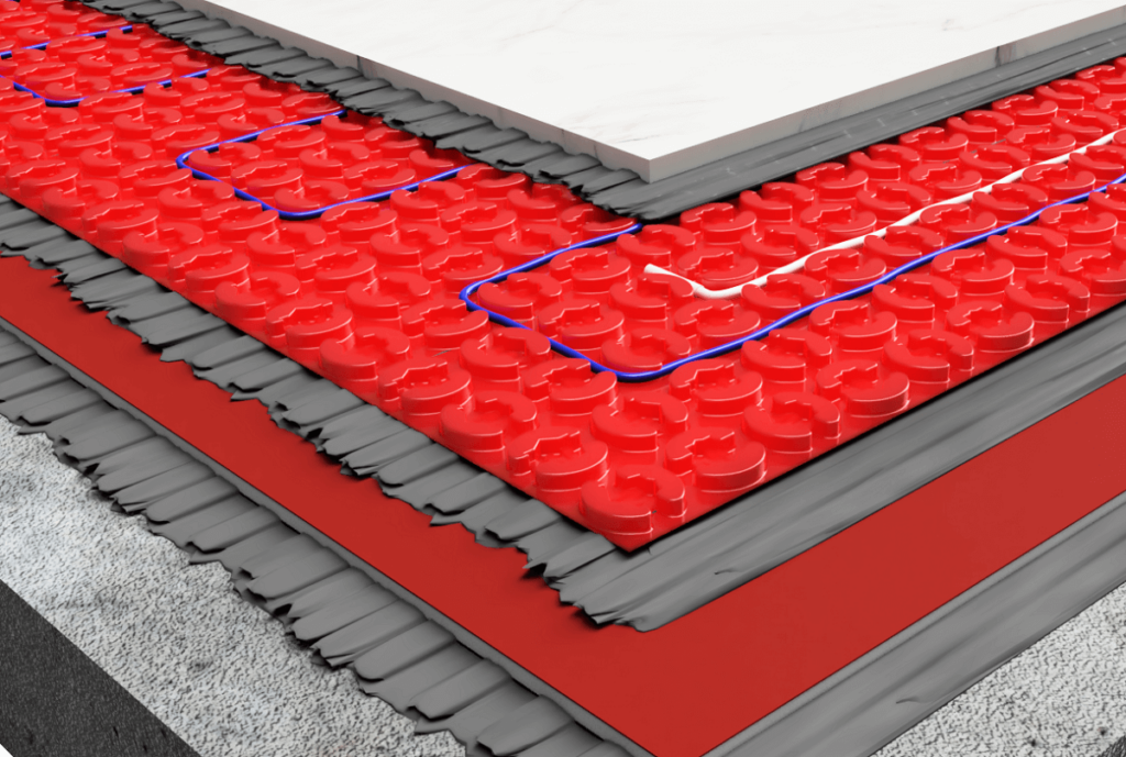Introductie van DCM-PRO met vliesrug voor oneven ondervloeren - Warmup